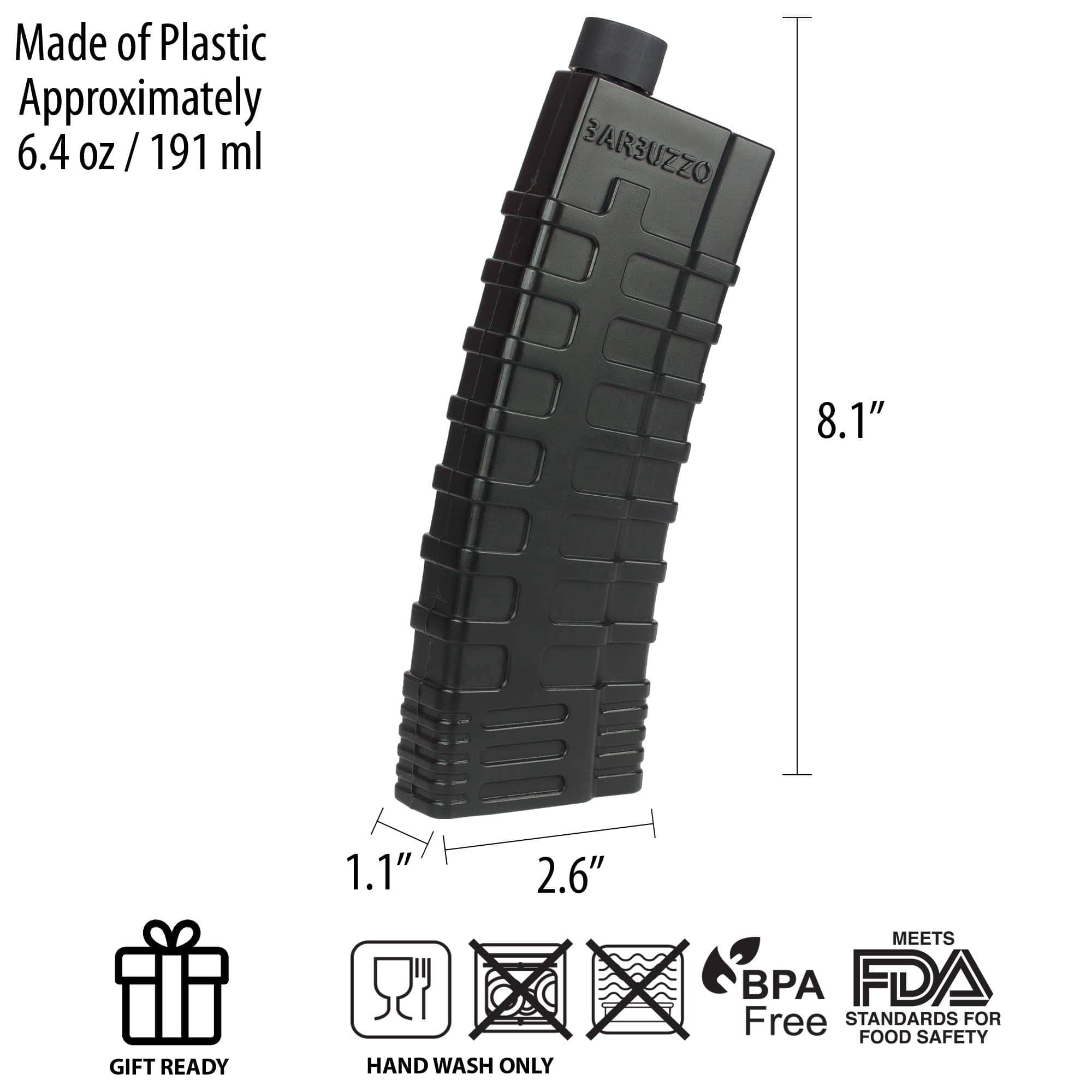 AR Magazine Flask – Man Up